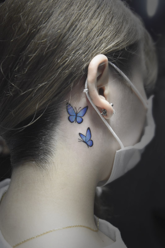 tattoo 蝶 - MORPHO